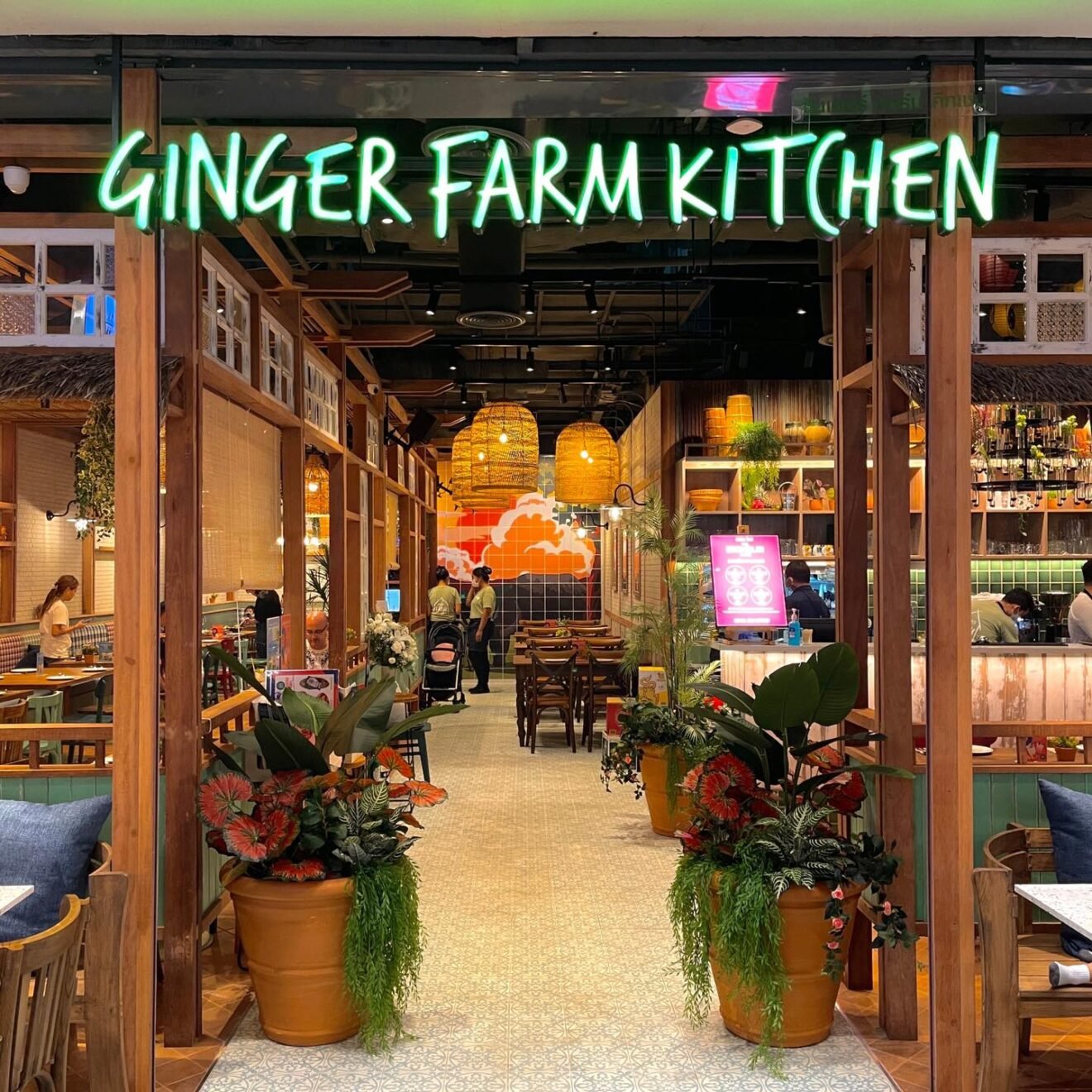 GINGER FARM kitchen at Terminal 21 Pattaya - Buzzin Pattaya